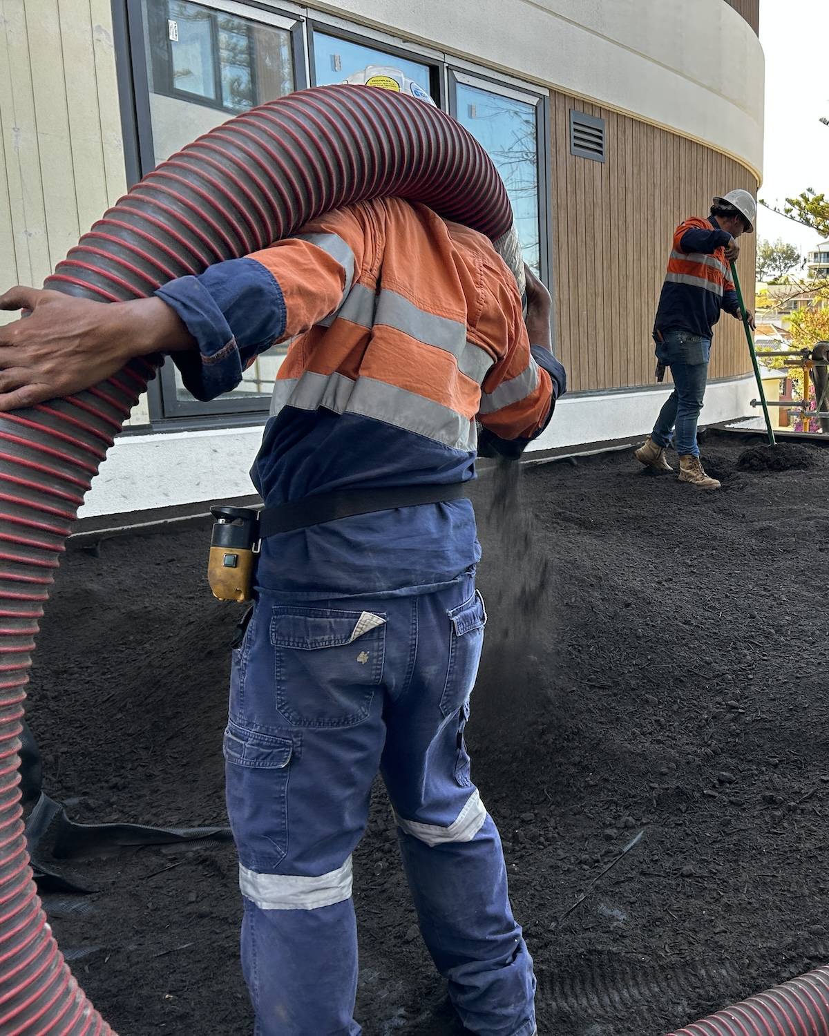 Green Roof Construction • Green Roof | Perth Materials Blowing