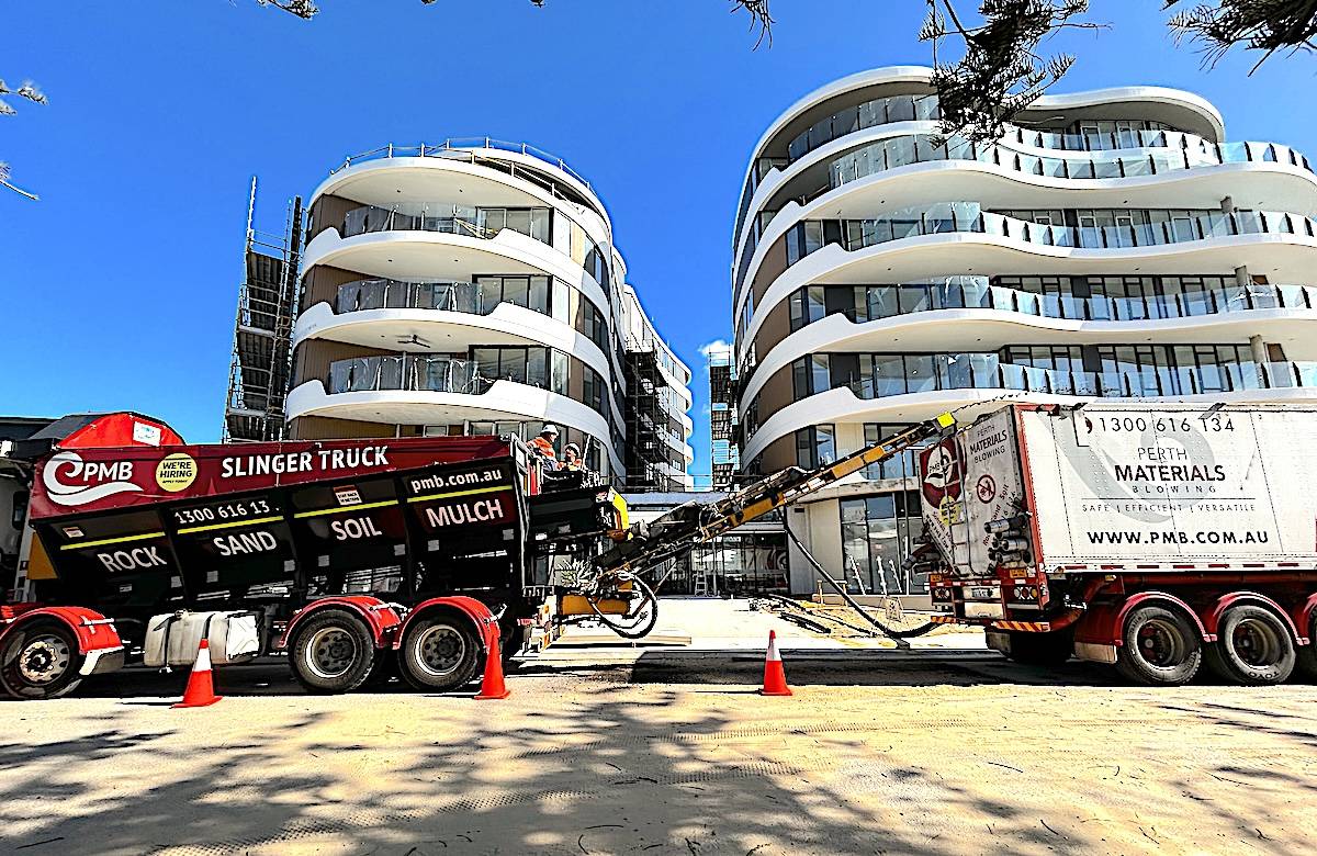 Green Roof Construction • Green Roof | Perth Materials Blowing