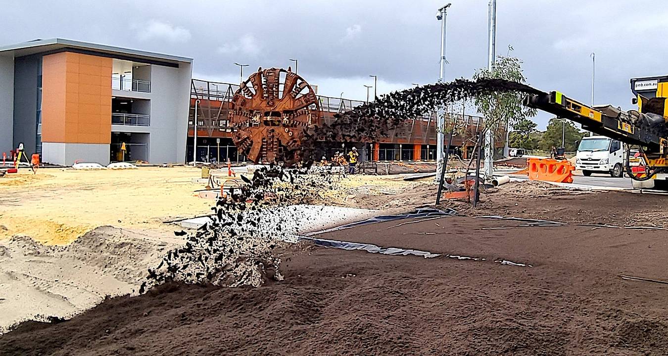 Backfilling • Siteworks • PMB • Perth Materials Blowing