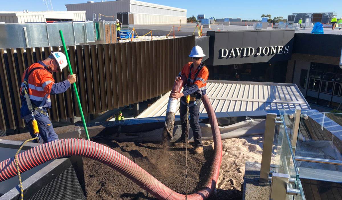 Services | Perth Materials Blowing